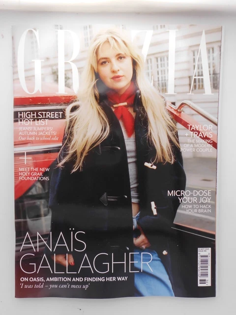 GRAZIA MAGAZINE 15TH Sep 2025 Anais Gallagher +Taylor & Travis & Hack ...
