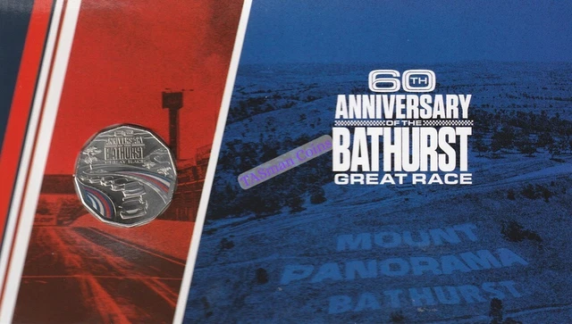 PNC AUSTRALIA 2023 Bathurst Great Race 60th Anniversary RAM 50c ...