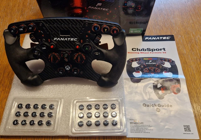 FANATEC CLUBSPORT FORMULA V2 inkl. QR1 EUR 231,00 - PicClick DE