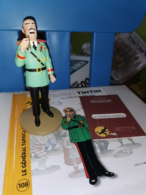 FIGURINE TINTIN COLLECTION officielle Num 108 General Tapioca EUR 1,00 ...