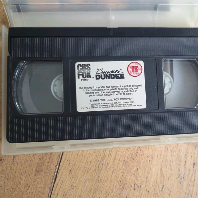 CROCODILE DUNDEE & Crocodile Dundee II UK VHS Video Tapes Paul Hogan ...