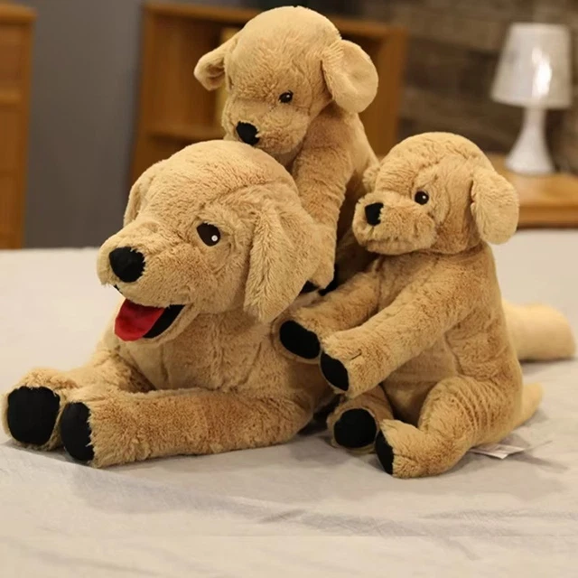 REALISTIC LABRADOR DOG Plush Toy Stuffed Puppy Doll Soft Animal Kids ...
