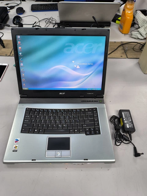 ACER TRAVELMATE LAPTOP Intel Centrino, 1GB RAM 80GB HDD Windows XP ...