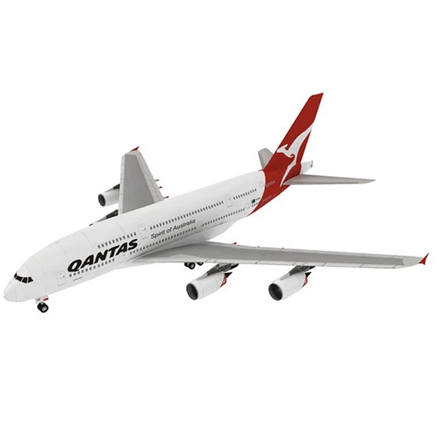 1:300 AIRBUS A380 3D Paper Model Papercraft Cardboard for Children ...