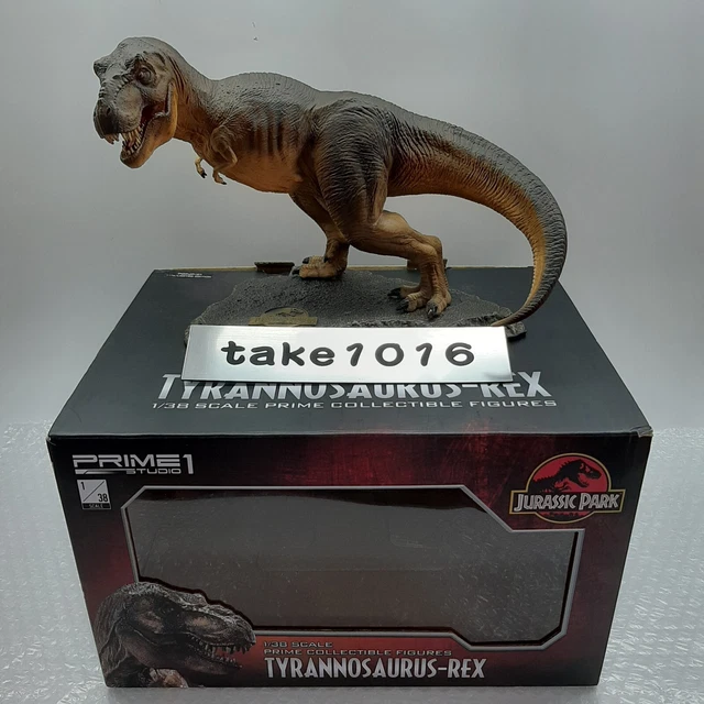 JURASSIC PARK TYRANNOSAURUS Rex Prime 1/38 Collectible Figure PVC ...