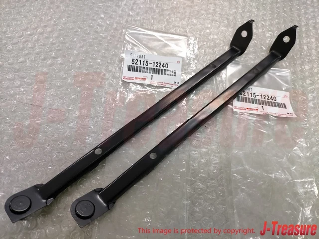 TOYOTA LEVIN TRUENO AE86 Genuine Front Bumper Side Support 2set 52115 ...