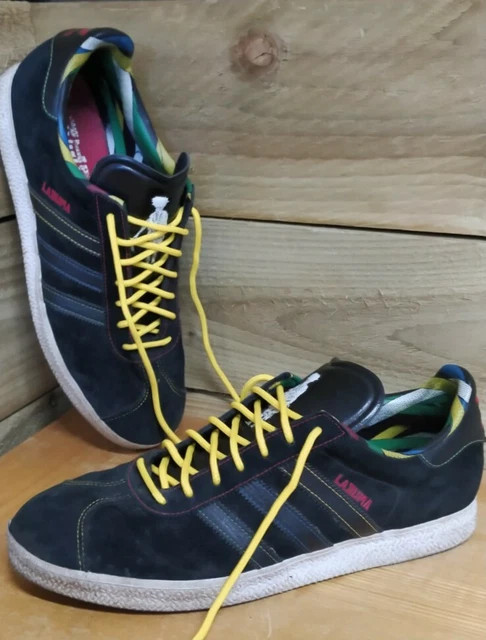 ADIDAS LADUMA GAZELLE - UK 10 - Rare Limited Edition - Samba Rasta ...