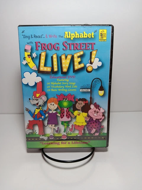 SING READ & Write The Alphabet Frog Street LIVE! DVD NEW! Educational ...