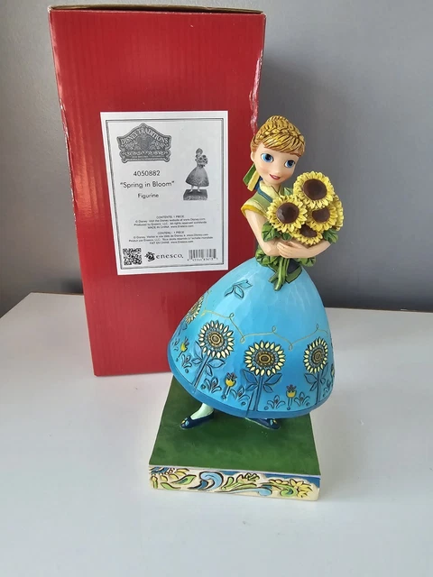 DISNEY TRADITIONS - Frozen Anna - Spring in Bloom Figurine - Jim Shore ...