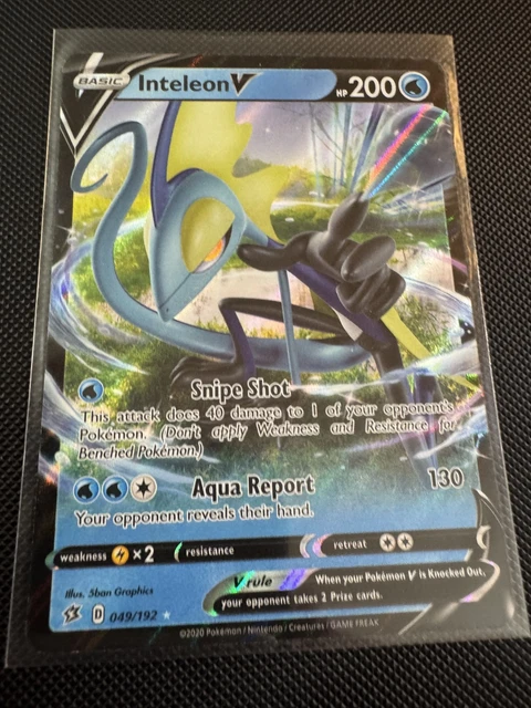 POKÉMON TCG POKÉMON Inteleon V Inteleon Ultra Rare Holo £1.04 - PicClick UK