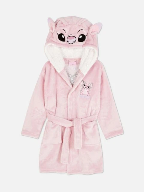 DISNEY’S LILO & Stitch Angel Dressing Gown Children nightwear girl Age ...