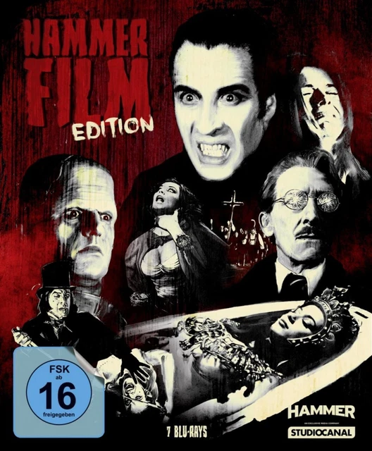 HAMMER FILM EDITION - 7-Filme # 7-BLU-RAY-BOX-NEU EUR 51,90 - PicClick DE