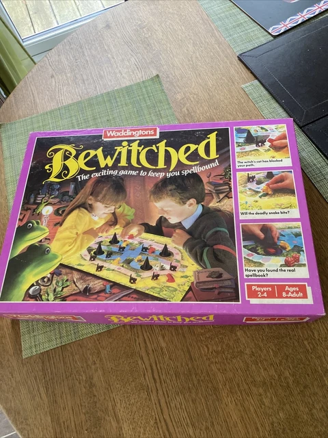 BEWITCHED VINTAGE 1988 Waddingtons family board game complete Vgc £39. ...