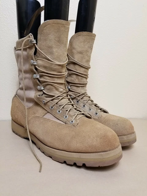 MEN BELLEVILLE GORE-TEX Vibram Desert Sand Military Boots US Size 12.5 ...