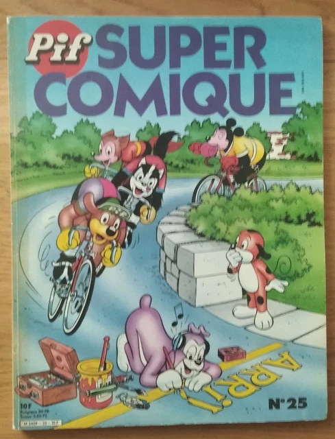 PIF SUPER COMIQUE n° 25 , éditions Vaillant 09/1984 EUR 5,50 - PicClick FR