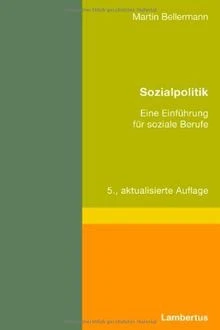 SOZIALPOLITIK: EINE EINFÜHRUNG für soziale Berufe de ... | Livre | état très bon EUR 19,31 ...