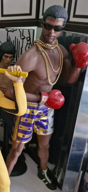 HOT TOYS SCALE 1/6 Custom Tall Phicen Body Boxer Bruce Lee Adbul Jabber ...