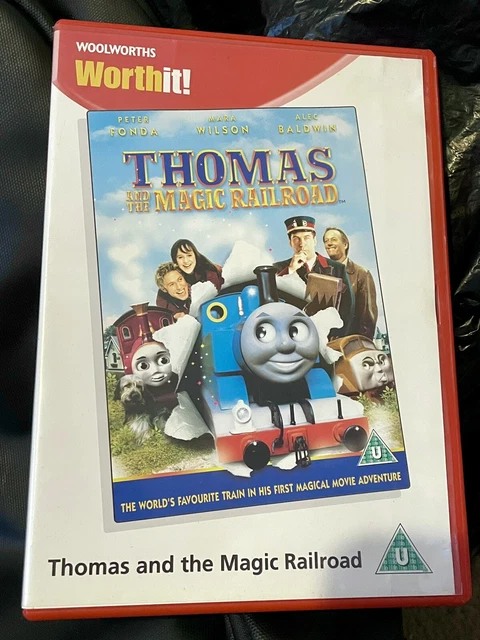 THOMAS AND THE Magic Railroad DVD (2000) Rare Woolworths Cover Variant ...
