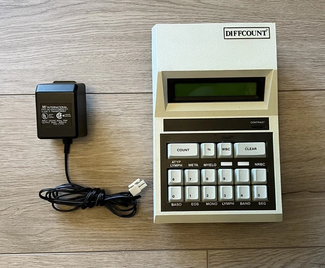 VINTAGE RARE Differential F/Hematology Cell Modulus Counter 10-308 ...