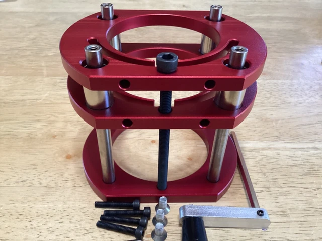 ROUTER LIFT KIT Aluminum Alloy Router Lift with Stainless Steel Rods 4 ...