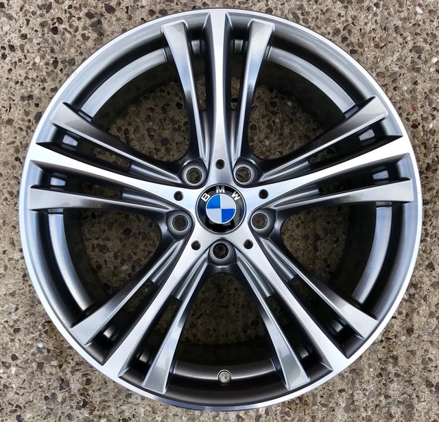 GENUINE BMW 3 4 Series 19” M Sport Front Alloy Wheel 407M F30 F31 F32 ...