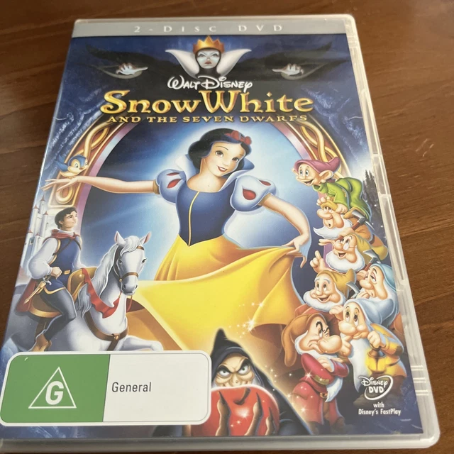 SNOW WHITE AND The Seven Dwarfs (DVD, 1937) Animation Adventure Family ...