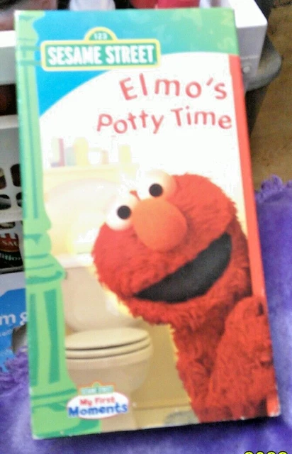 SESAME STREET - Elmo's Potty Time VHS POTTY TRAINING £47.66 - PicClick UK