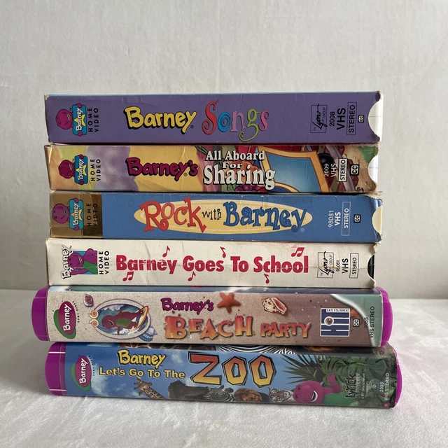 Barney Vhs Lot 19 Photos And Vectors - vrogue.co