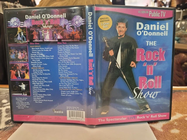DANIEL O'DONNELL THE Rock'N'Roll Show DVD EN Tested Free Shipping in ...