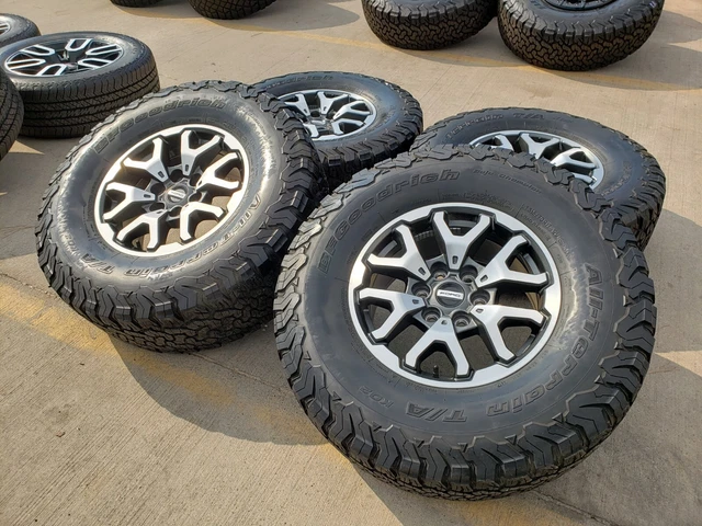 17& FORD F-150 Raptor Bronco OEM rims wheels BFG 95353 tires 2021 2022 ...