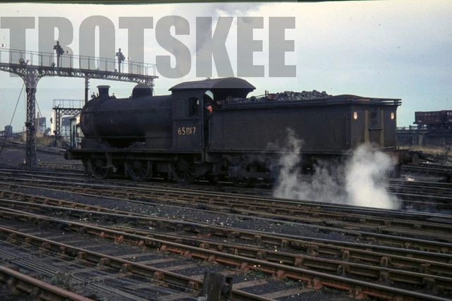 35MM SLIDE BR British Railways Steam Loco Class J27 65817 c1966 ...