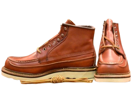 RED WING 10.5E 9851 Canoe Moc Irish Setter Oloracet Knitted Boots ...