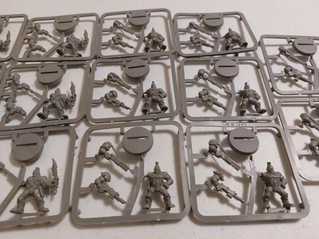 GAMES WORKSHOP WARHAMMER 40k Necromunda House Goliath Ganger Sprue x14 ...