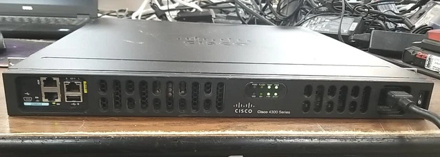 CISCO ISR4331/K9 SERIES Integrated Services Router W/ NIM 1MFT-T1/E1 ...