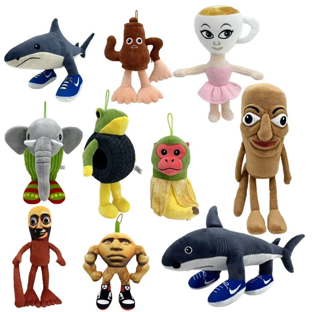 TUNG TUNG SAHUR Italian Brainrot Wooden Stick Tralalero Tralala Kids ...