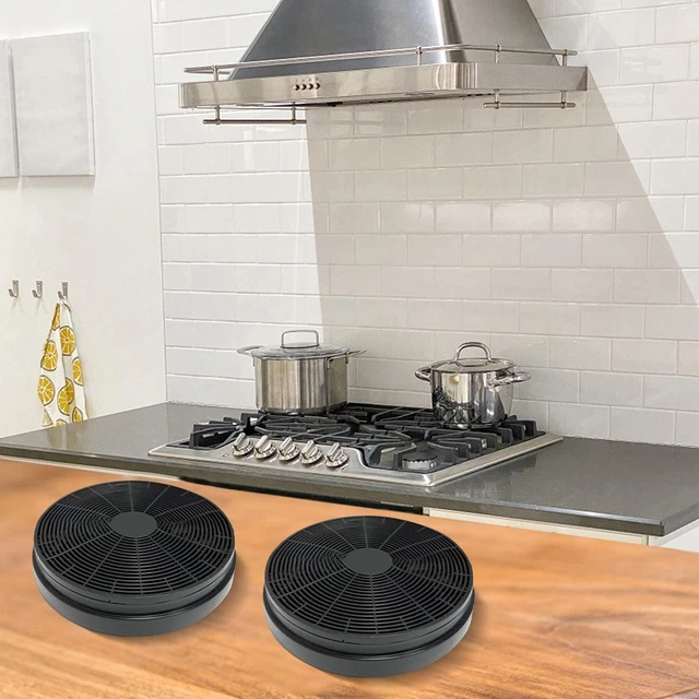 RANGE HOOD FILTER Oil Smoke Filter Cooking Smoke Removal Smell ...