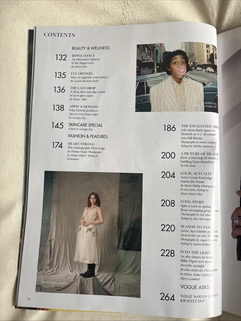 VOGUE MAGAZINE APRIL 2024 FKA Twigs Issue £10.96 - PicClick UK