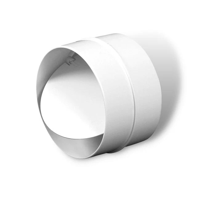 100MM/4& BACK DRAFT Draught Shutter for Inline Extractor Fan Ducting ...
