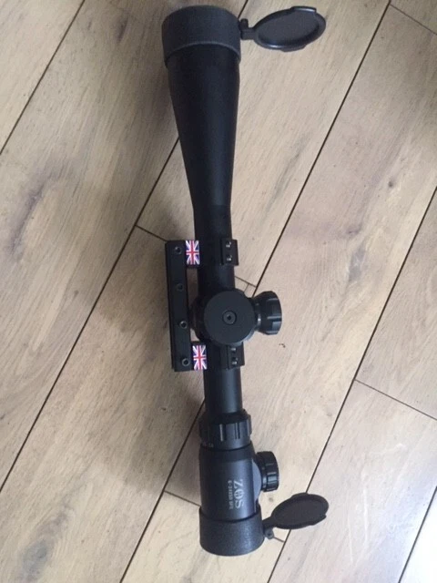 ZOS 6-24X50 AIR rifle scope illuminated sight £90.00 - PicClick UK