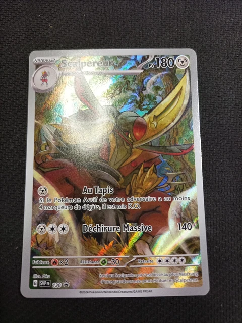 CARTE POKÉMON SCALPEREUR Svp 130 Promo Écarlate Et Violet EUR 3,50 - PicClick FR