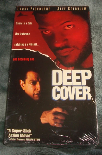 DEEP COVER SEALED MOVIE VHS ACTION TAPE 1992 DRAMA JEFF GOLDBLUM 90s ...