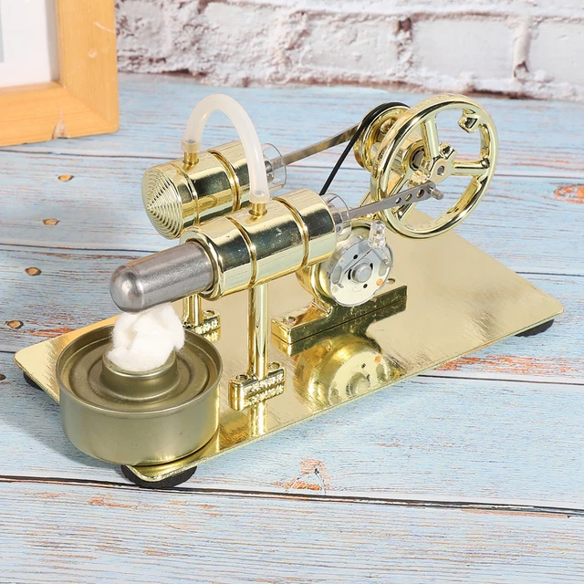 STIRLING ENGINE MODEL External Combustion Engine Physics Science ...