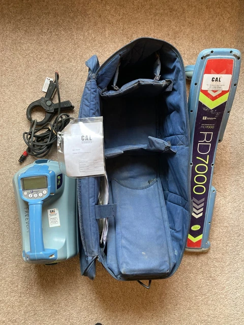 RADIODETECTION RD7000DL & TX3 Cable Pipe Locator - Calibration Expired ...