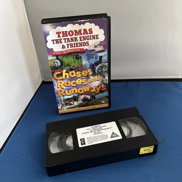 THOMAS THE TANK Engine And Friends - Chases, Races And Runaways (VHS ...