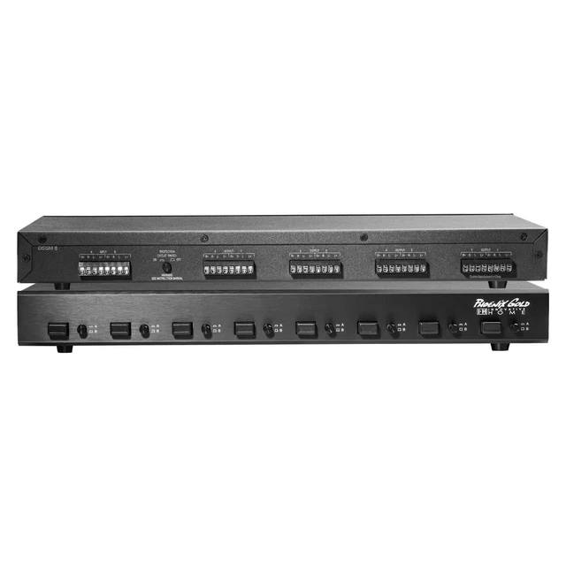 8 ZONE SPEAKER Selector, Dual Source Switchable per Zone, Amplifier ...