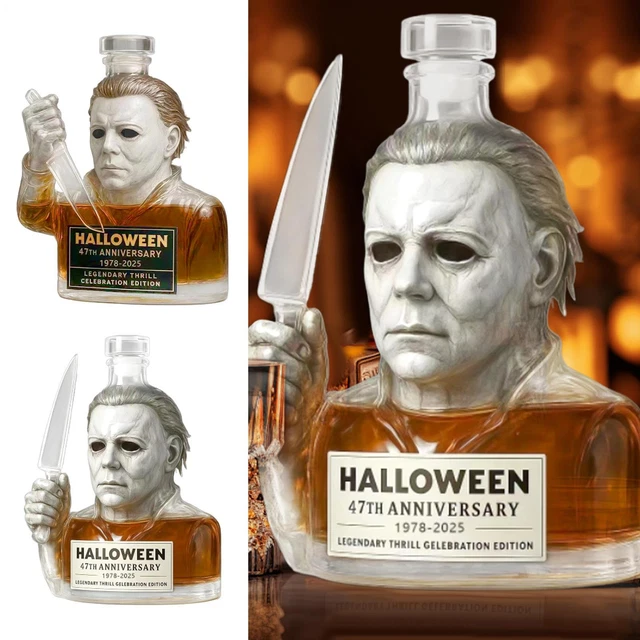 MICHAEL MYERS 47TH Anniversary Whiskey Bottle 1978-2025 £19.10 ...
