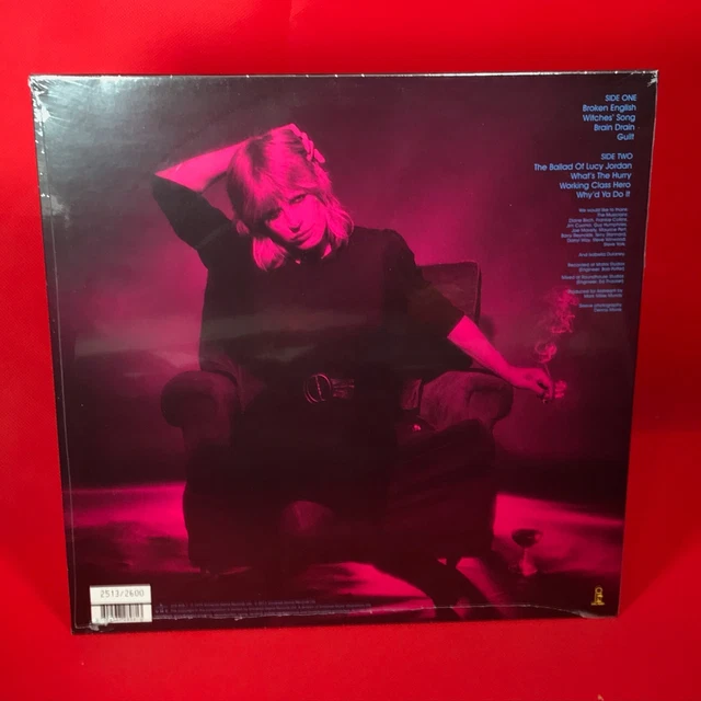 Marianne Faithfull Broken English 2013 Uk Rsd Numbered Blue Vinyl Lp