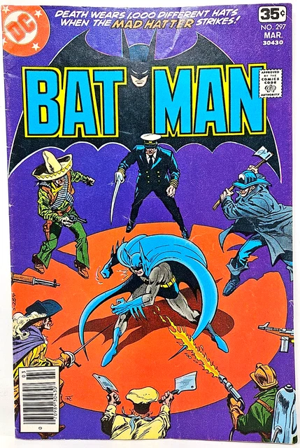 8 DC COMICS Batman 297 Cappellaio Matto 299 321 Joker 333 335 Ras Al ...