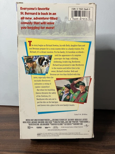 BEETHOVEN'S 3RD (VHS, 2000) Judge Reinhold **Buy 3, Get 1 Free** £3.44 ...