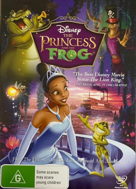 THE PRINCESS AND THE FROG DVD Disney 2009 vgc region 4 t153 $11.77 - PicClick AU